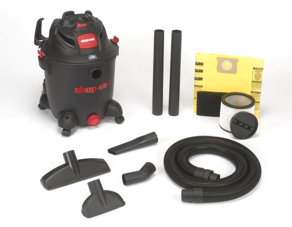 Shop-Vac 12 Gallon 5.5 Peak HP Wet/Dry Utility Vacuum with SVX2 Motor ...
