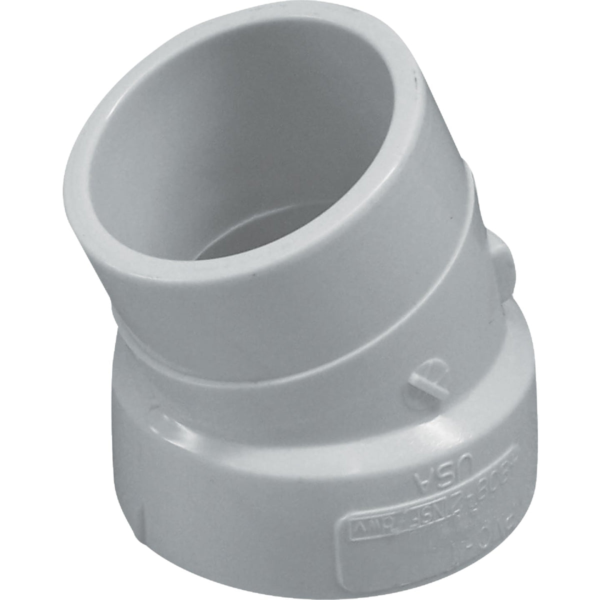Charlotte Pipe 1-1/2 In. 22-1/2D DWV PVC Street Elbow - Guntersville ...